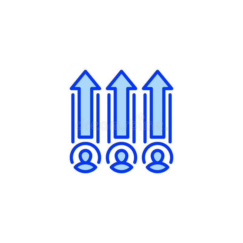 Team Alignment Line Icon. Universal Creative Premium Symbol. Vector ...