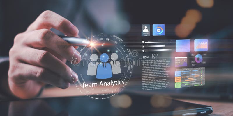 Team Analytics Dashboard with KPI Metrics, Workforce Performance Tracking, and Smart Data ...