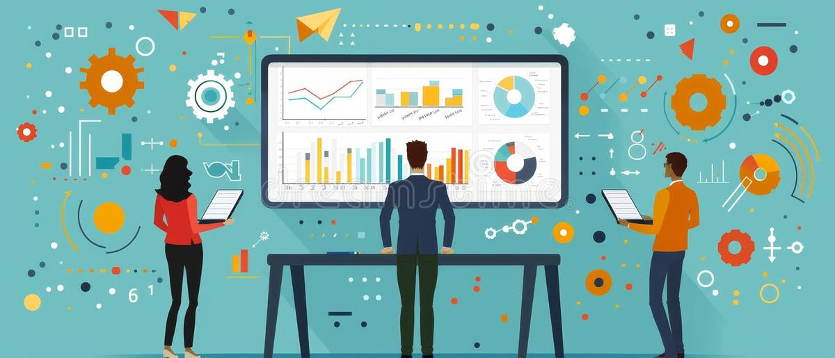 Graphs Teamwork Stock Illustrations – 6,137 Graphs Teamwork Stock ...