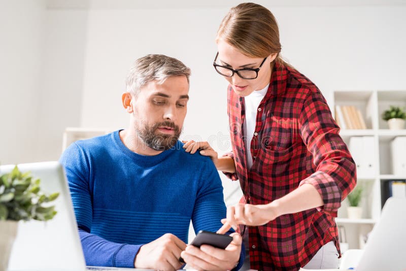 Team of App Developers Testing New Application Stock Photo - Image of ...