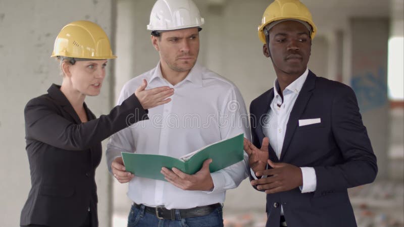 Team of Architects Comparing Housing Project with the Building Stock ...