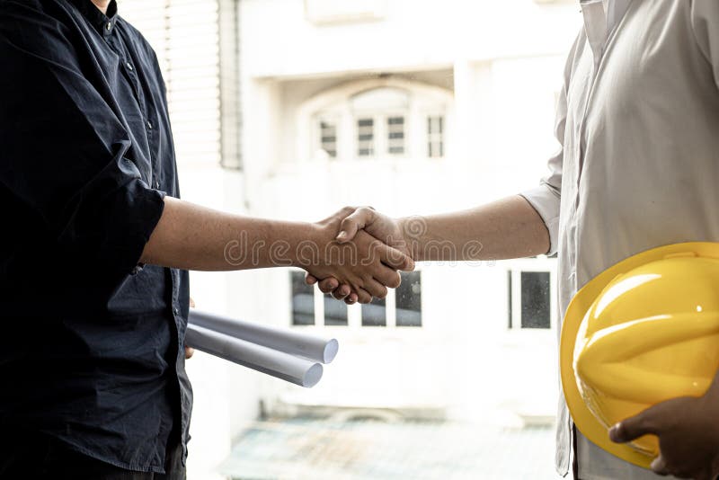 A Team of Architects and Engineers in a Big Project Went Hand in Hand ...