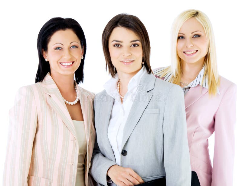 Team Businesswomen Conversation Stock Photo - Image of career ...