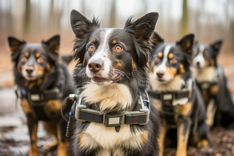 Team of Border Collies Equipped with Two-way Animal Communication ...