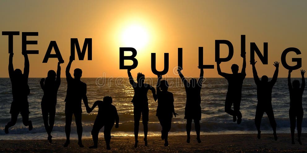 Team building concept stock image. Image of sunrise, people - 84642727