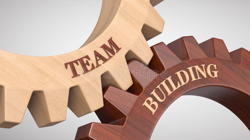 Team building concept stock illustration. Illustration of teams - 175845836
