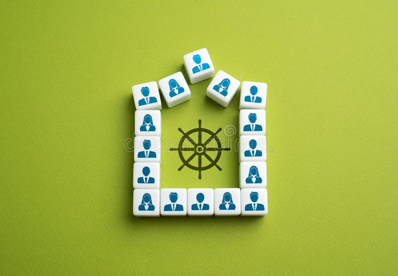 Team Building and Group Cooperation Stock Photo - Image of goal ...