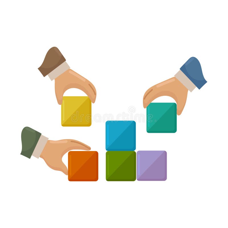 Team Building Icon Clipart Logotype Isolated Vector Illustration Stock ...