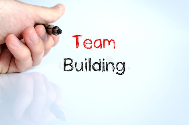 Team building text concept stock image. Image of build - 88895441