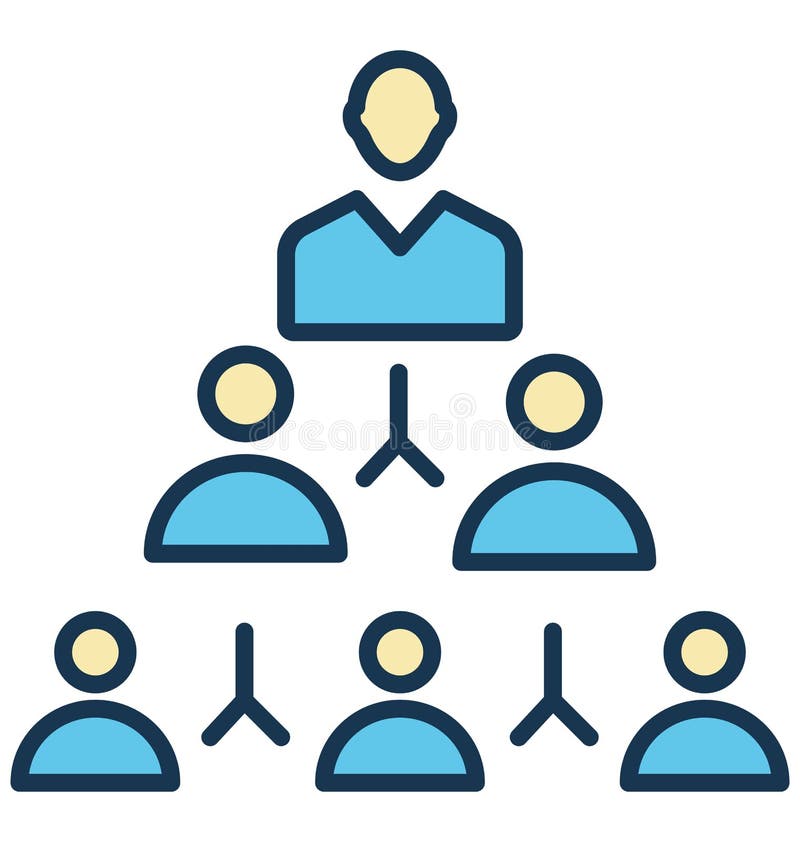 Team, Business Team Isolated Vector Icon Can Be Easily Edit and Modify ...