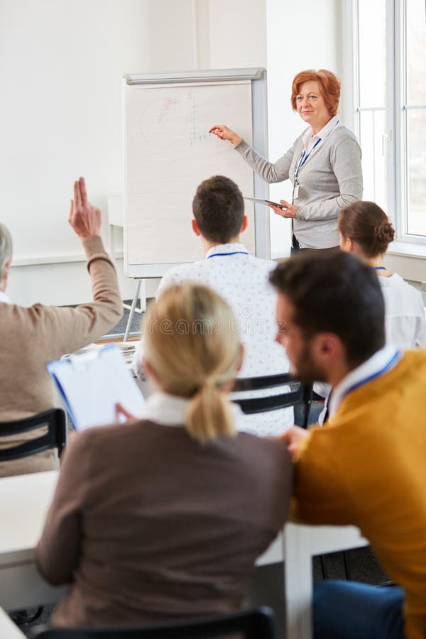 Business Seminar Presentation Stock Image - Image of solution ...