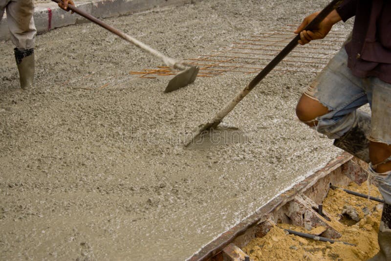 Team at the cement floor.2 stock photo. Image of metal - 29642466