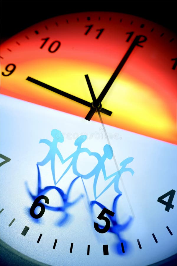 Team and clock stock photo. Image of clock, hurry, clockwork - 15731580