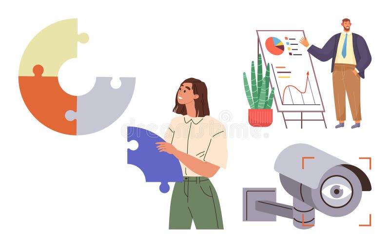 Camera Puzzle Piece Stock Illustrations – 420 Camera Puzzle Piece Stock ...