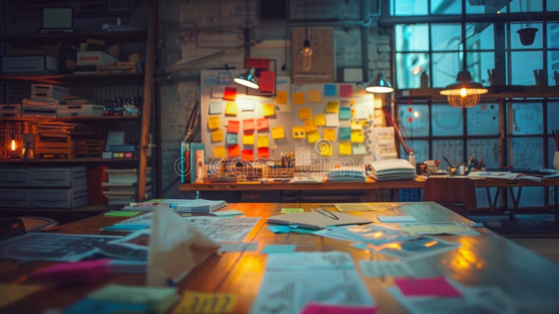 Team Collaboration, a Dynamic Team Brainstorming Session with ...