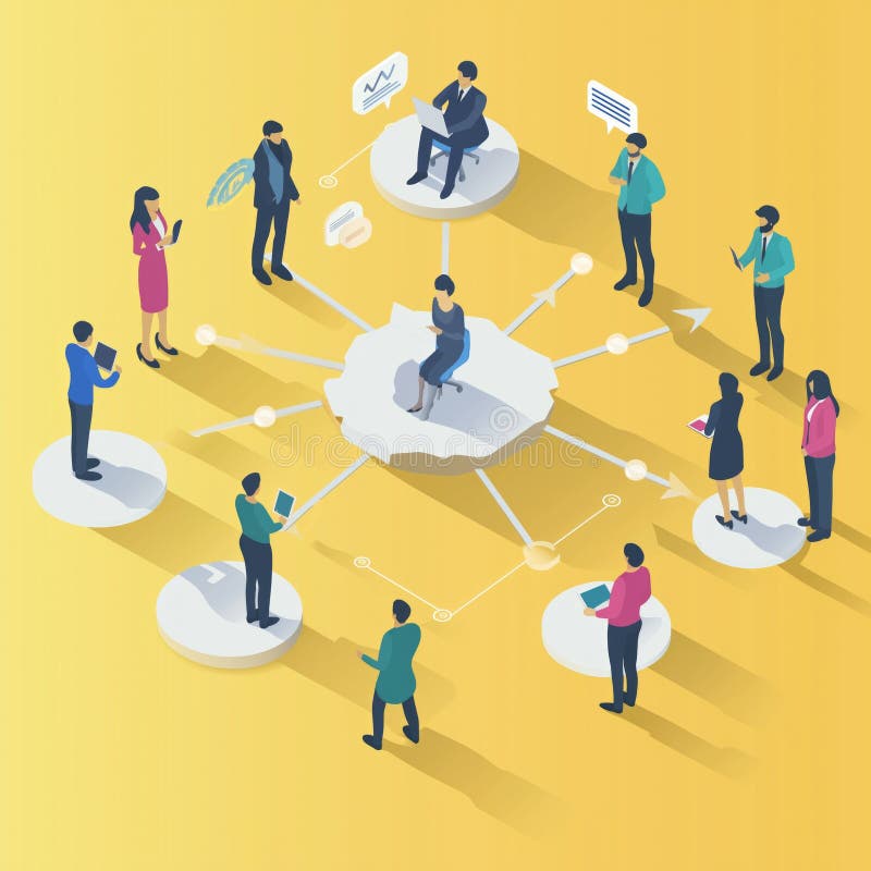 Team Collaboration Network with Business Professionals in Digital ...