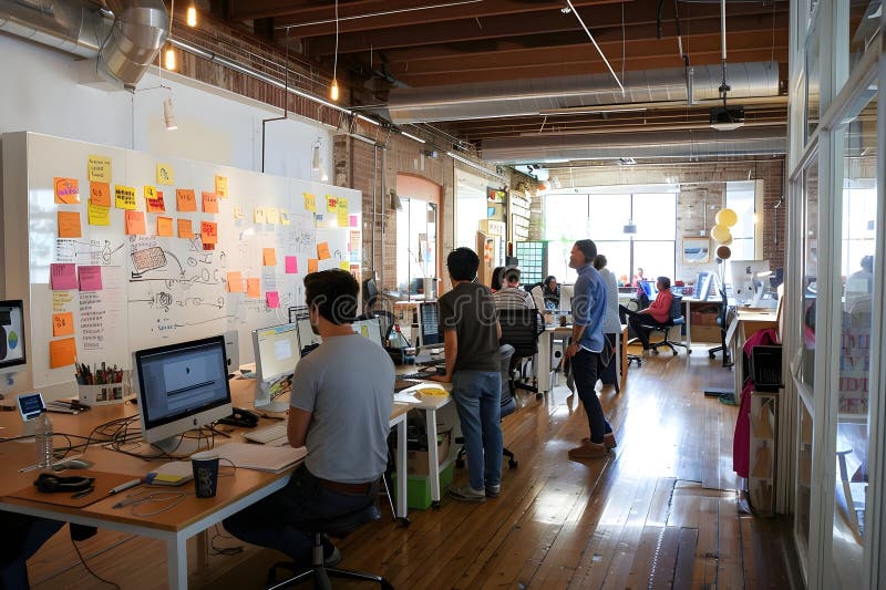 Team Collaboration in Open Office Space, a Productive Workflow with ...