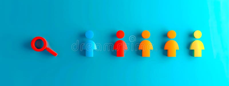 Team Collaboration and Precision Targeting in Business Strategy Concept ...