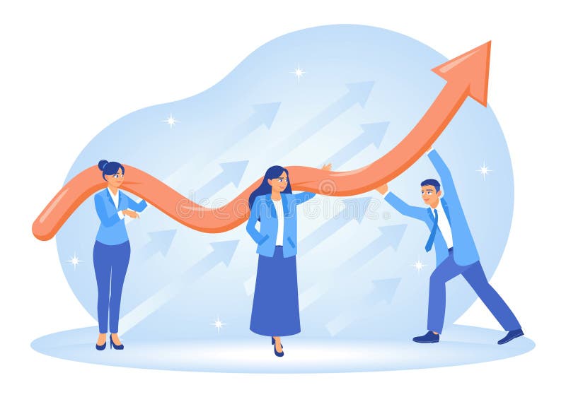 Team Collaboration To Develop Business Success Stock Vector ...