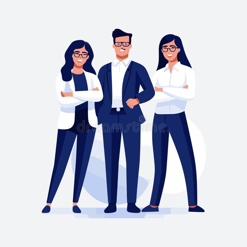 Team Collaboration Vector Flat Minimalistic Isolated Illustration Stock ...