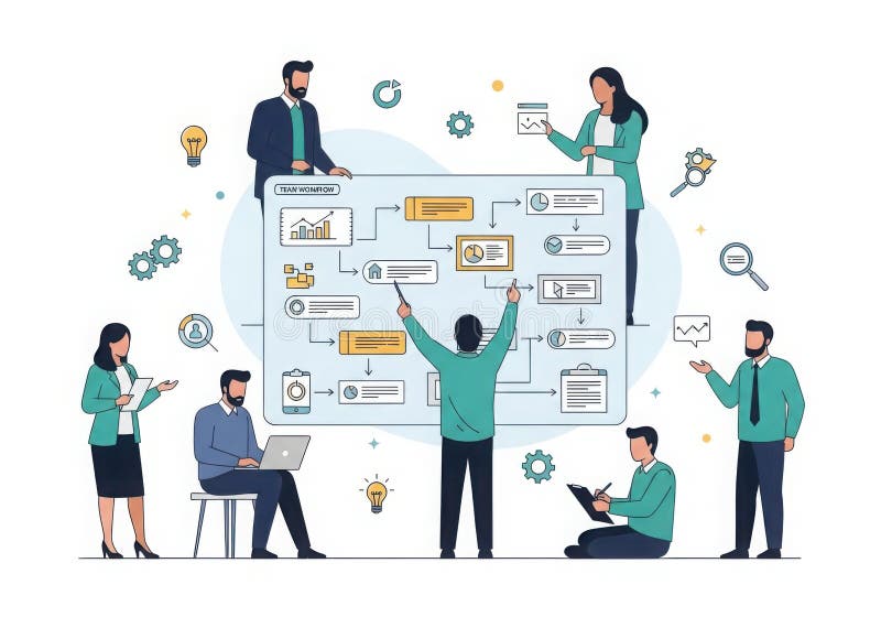 Team Collaboration Visualizing Project Strategy on a Large Interactive ...