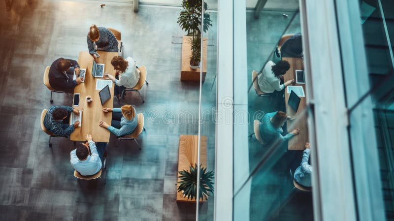 A Team of Colleagues Discussing a B2B Strategy Around Stock ...