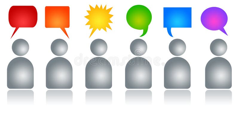 Team communication stock illustration. Illustration of connect - 28958835