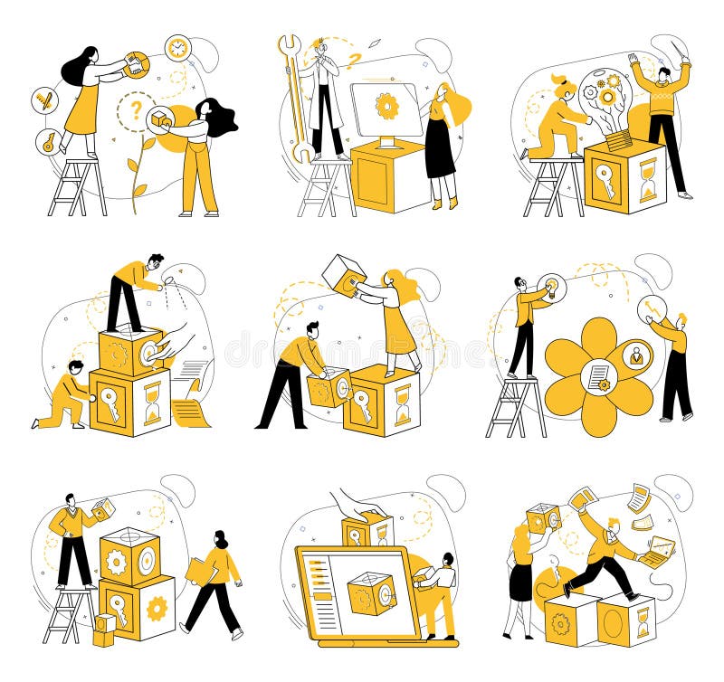 Team Communication. Brainstorming Sparks Creativity, Turning Challenges ...