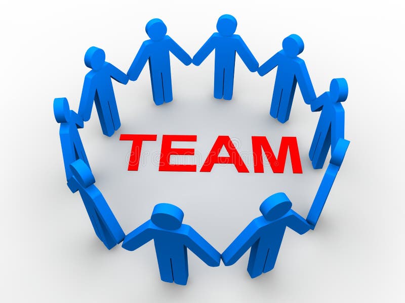 Team Concept stock illustration. Illustration of teamwork - 17776874