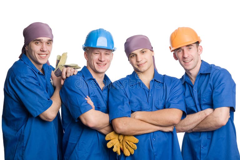 178 Construction Workers Standing Line Stock Photos - Free & Royalty ...