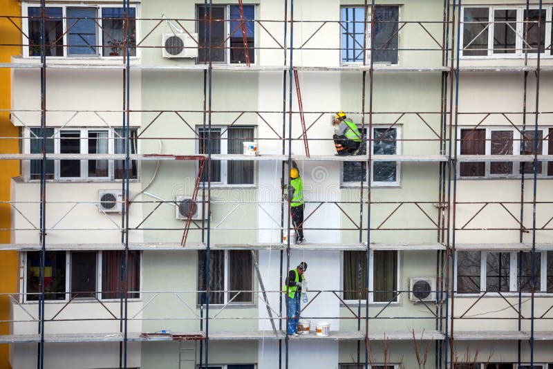 Team of Construction Workers Editorial Photography - Image of site ...