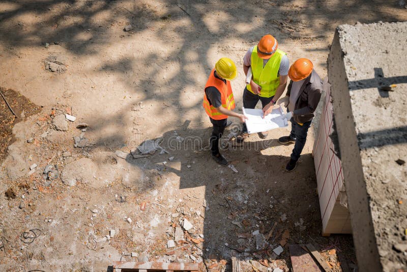 Executive Construction Team Stock Photo - Image of management, female ...