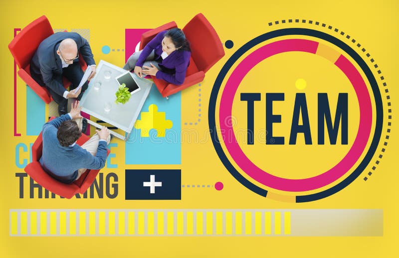 Team Corporate Teamwork Collaboration Assistance Concept Stock Photo ...