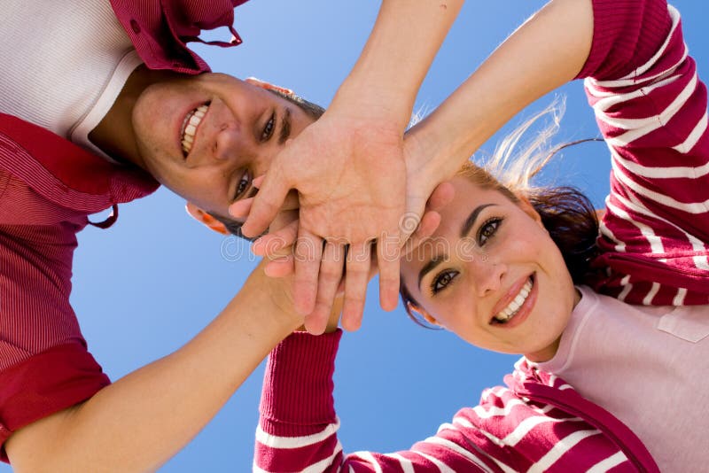 Team couple stock image. Image of beautiful, bonded, exuberant - 10043273