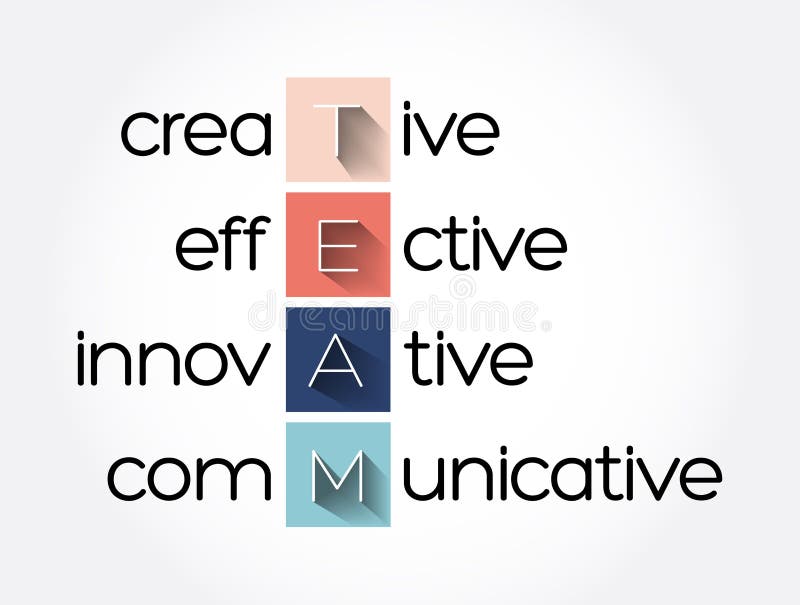 Innovative Team Sign Illustration Design Graphic Stock Illustration ...