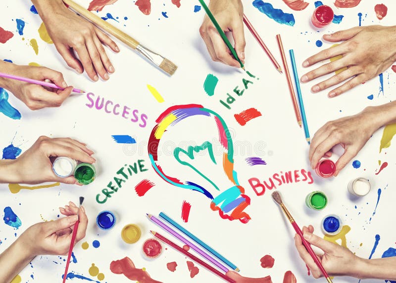 Team creative work stock photo. Image of colorful, business - 62304484