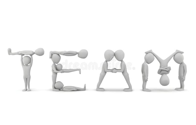 Team! stock illustration. Illustration of hold, flexibility - 30910718