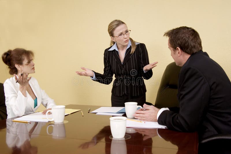 Team debate stock photo. Image of sober, office, corporation - 610424