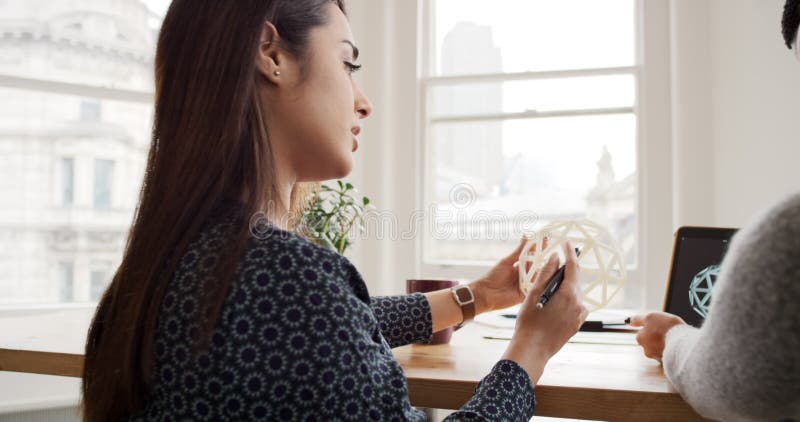 Team, Design and 3d Geodesic Dome, Digital Tablet and Collaboration in ...