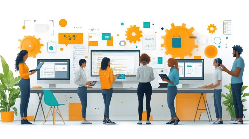 Ios Development Stock Illustrations – 619 Ios Development Stock ...