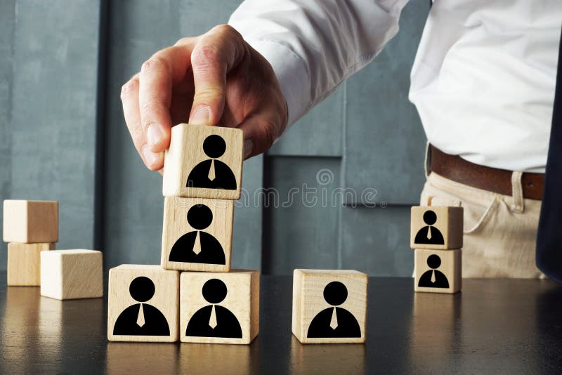 Team Development is Shown on the Business Photo Using the Text Stock ...