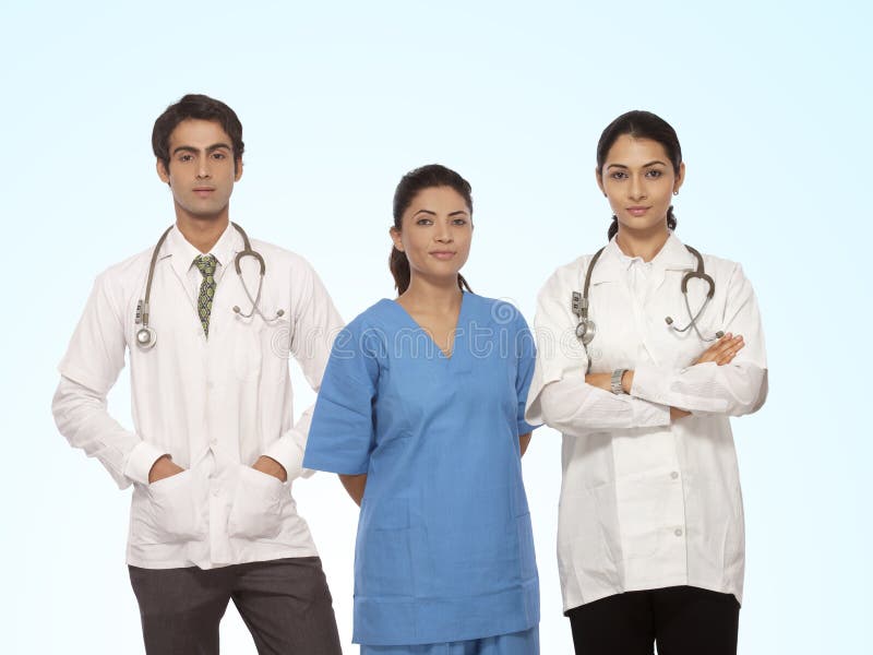 Indian doctors stock photo. Image of multi, cheerful - 28736826