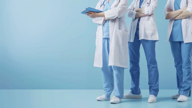 The Team of Doctors.AI Generated Image Stock Photo - Image of health ...