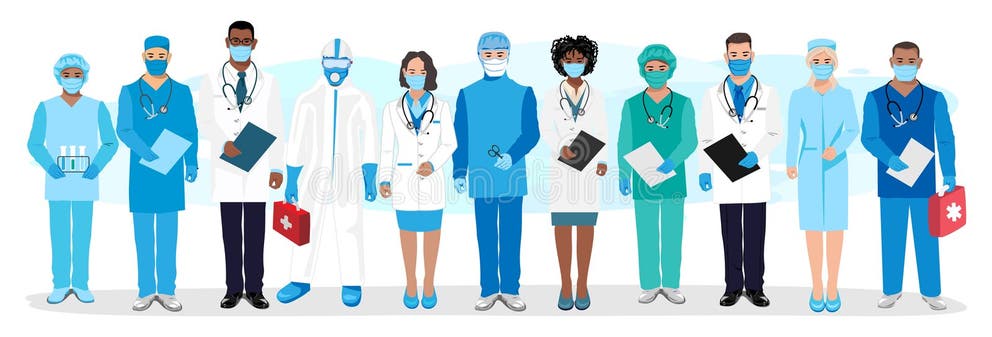 Heroic Hospital Teamwork Stock Illustrations – 395 Heroic Hospital ...