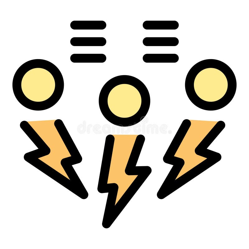 Team Energy Generating New Ideas with Brainstorming Stock Vector ...