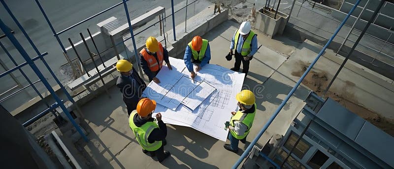 Engineers and Architects Discussing a Building Model Innovative ...