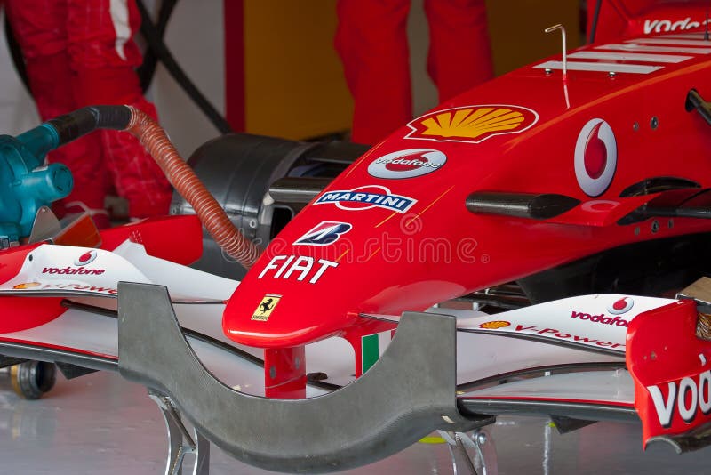 Team Ferrari F1, Front Wing, 2006 Editorial Image - Image of extreme ...