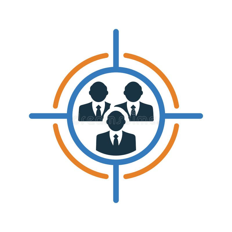 Team Goal icon stock illustration. Illustration of vector - 264477880