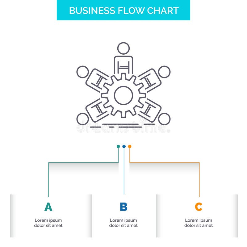 Team, Group, Leadership, Business, Teamwork Business Flow Chart Design ...