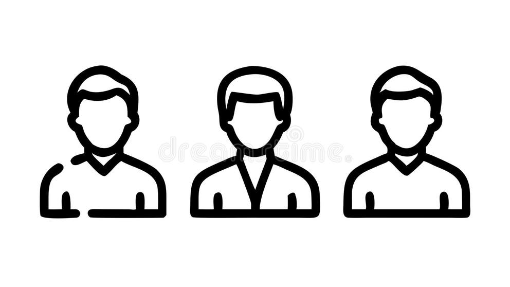 Team or Group of People Icon for Collaboration and Community. Vector ...